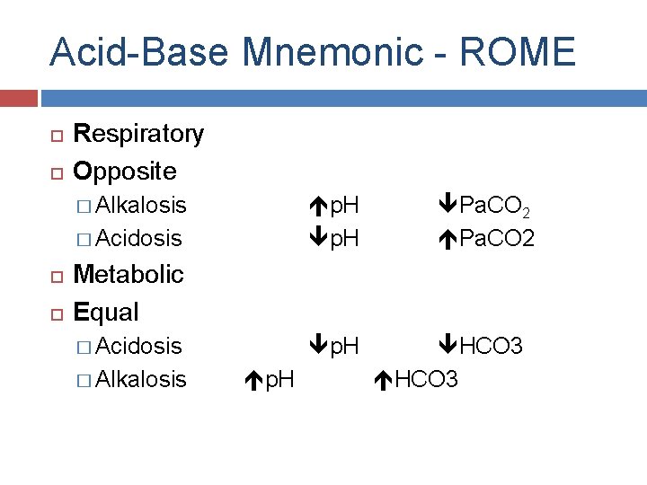 ACID BASE BALANCE Professor Nye Purpose Maintain a