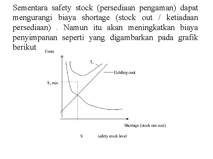 MODEL PENGENDALIAN PERSEDIAAN STOKASTIK Manajemen persediaan di bawah