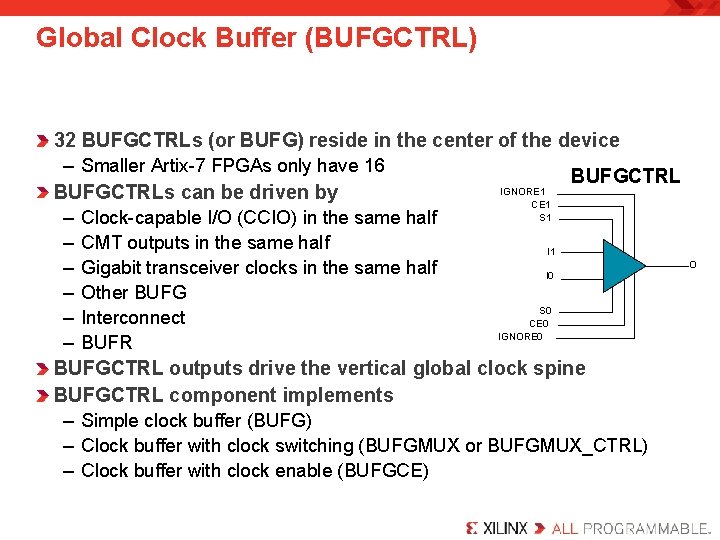 7 Series Clocking Resources Part 1 Objectives After