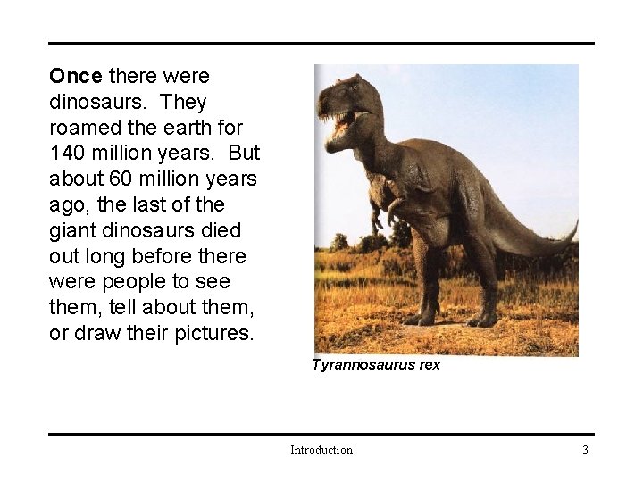 Fossils and the Stories They Tell 1 Table