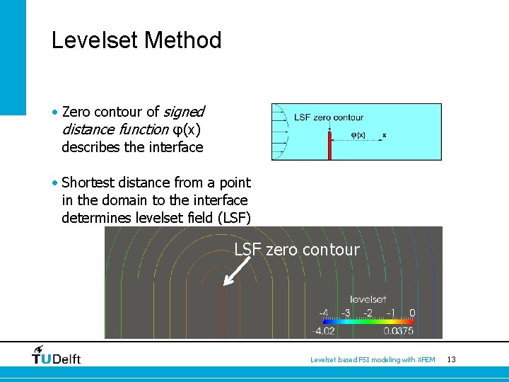 Levelset based fluidstructure interaction modeling with the e