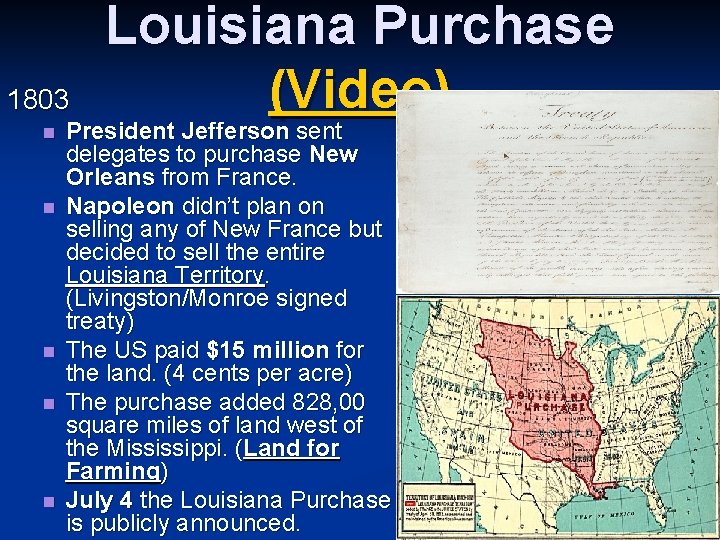 Thomas Jeffersons Presidency 1801 1809 Jefferson The Beginning