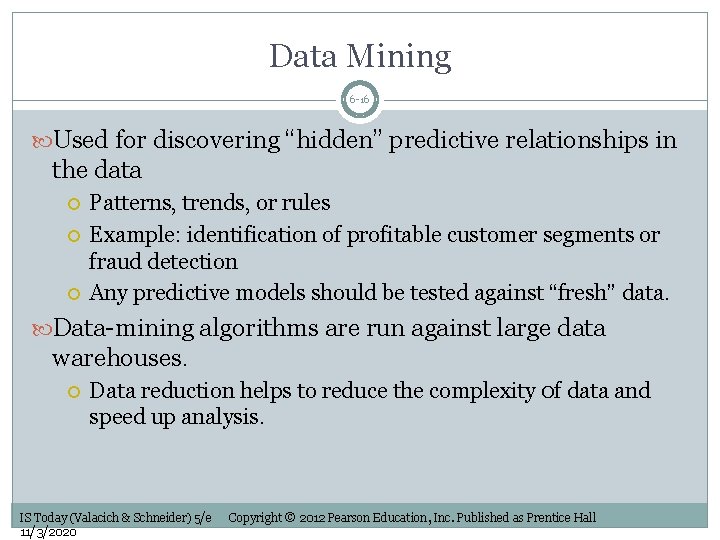 Chapter 6 Enhancing Business Intelligence Using Information Systems