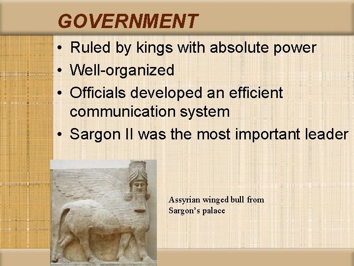 Assyrian warship THE ASSYRIAN 700 612 BCE AND