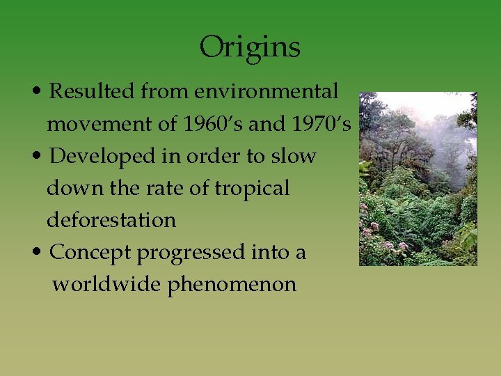 Green Certification and the Quest for Sustainability What