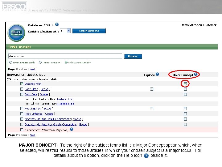 CINAHL Basic and Advanced Searching Tutorial support ebsco