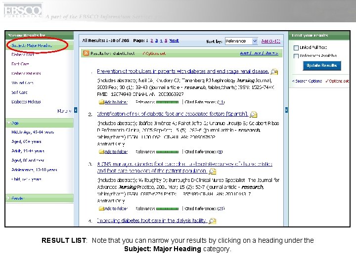 CINAHL Basic and Advanced Searching Tutorial support ebsco