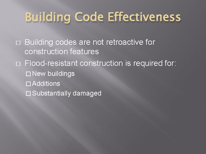 UNIFORM FIRE PREVENTION AND BUILDING CODE BRIEF HISTORY