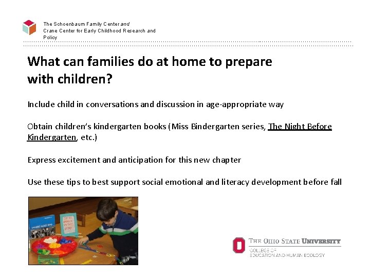 The Schoenbaum Family Center and Crane Center for