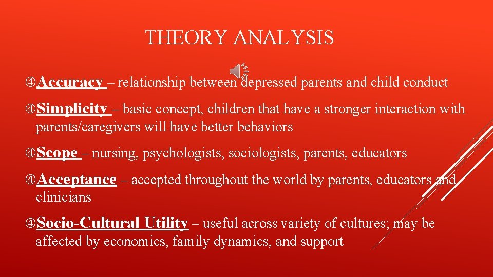 PARENT CHILD INTERACTION MODEL DEVELOPED BY KATHRYN E