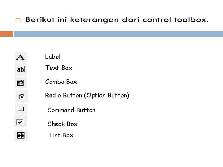 MEMBUAT FORM VBA SEDERHANA PADA MS EXCEL Form
