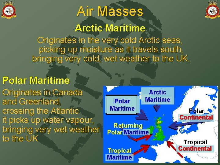 Basic Navigation Leading Cadet Training Weather Lecture 5