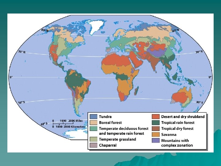 Chapter 6 Major EcosystemsBiomes of the World Overview