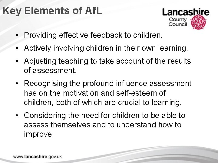 Feedback and Next Step Marking in Mathematics Aims