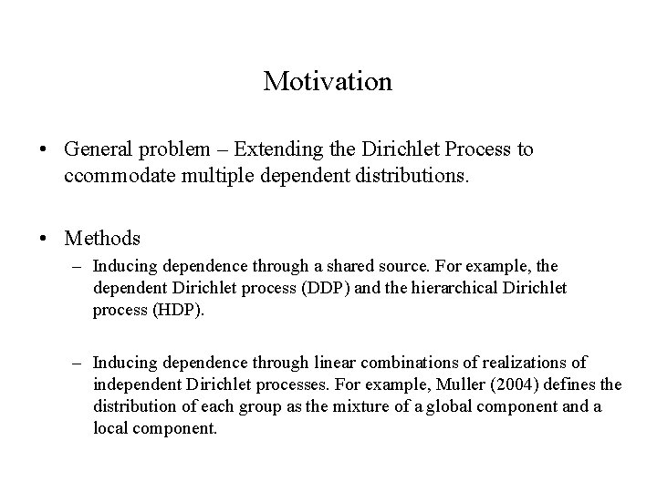 The Nested Dirichlet Process Paper by Abel Rodriguez