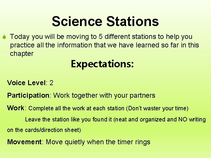 Science Ch 3 Elements and the Periodic table