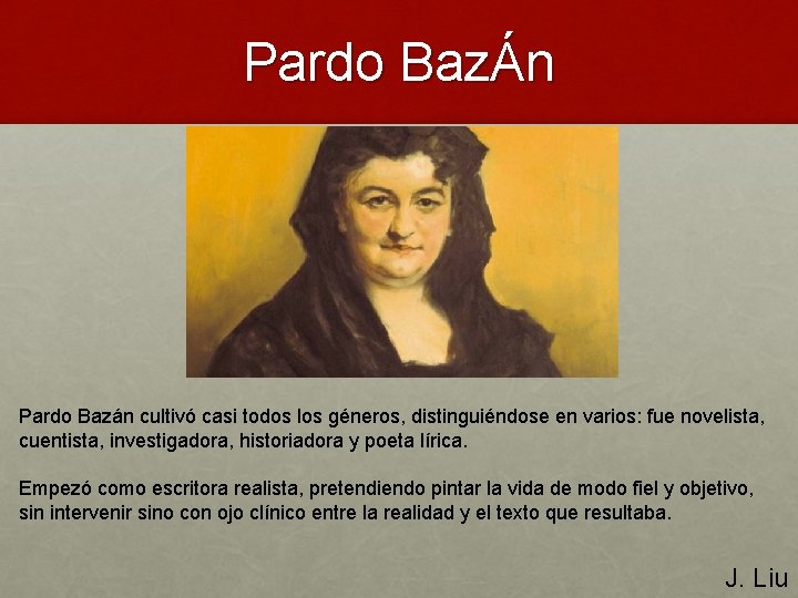 Las Medias Rojas Emilia Pardo Bazn J Liu