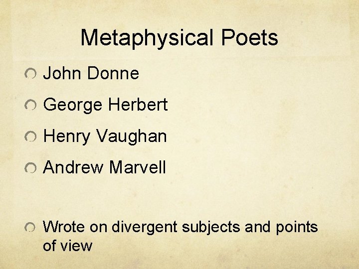 METAPHYSICA L POETRY Metaphysics is a branch of