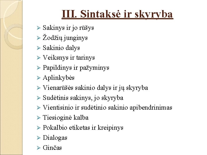 Lietuvi kalbos uduoi 5 klasei pritaikymo ir individualizavimo