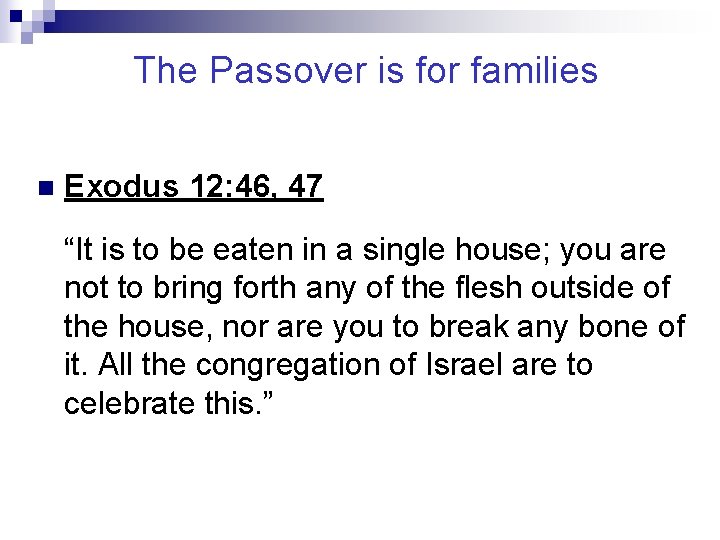 Remembering The Lords Passover Exodus 12 37 13