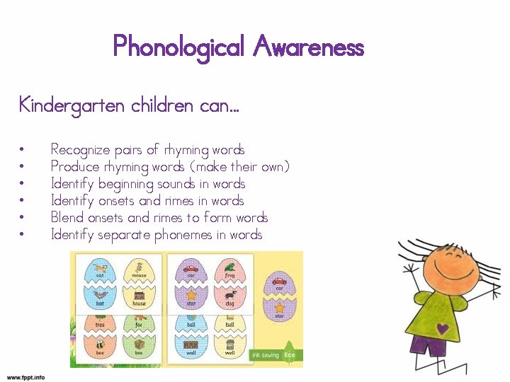 Essential Literacy Concepts for Kindergarten Presented By Stefanie