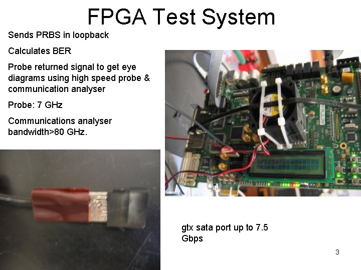 High Speed Cable Testing Twinax Cable Fpga Based 6265