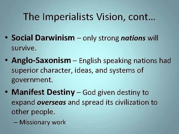 Chapter 7 Becoming a World Power 1872 1917