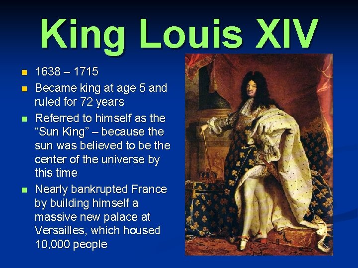 Essential Question What are the characteristics of Absolutism