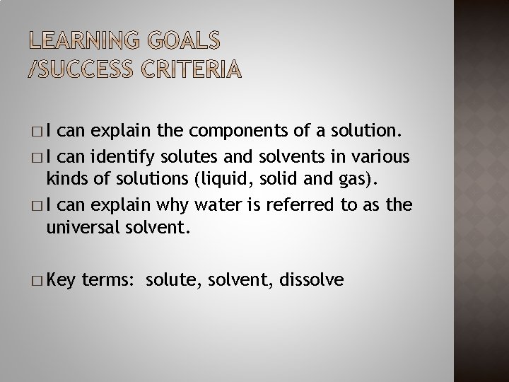 Grade 7 Science Pure Substances and Mixtures By