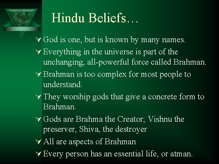 Hinduism and Buddhism AP World History Bartlett High