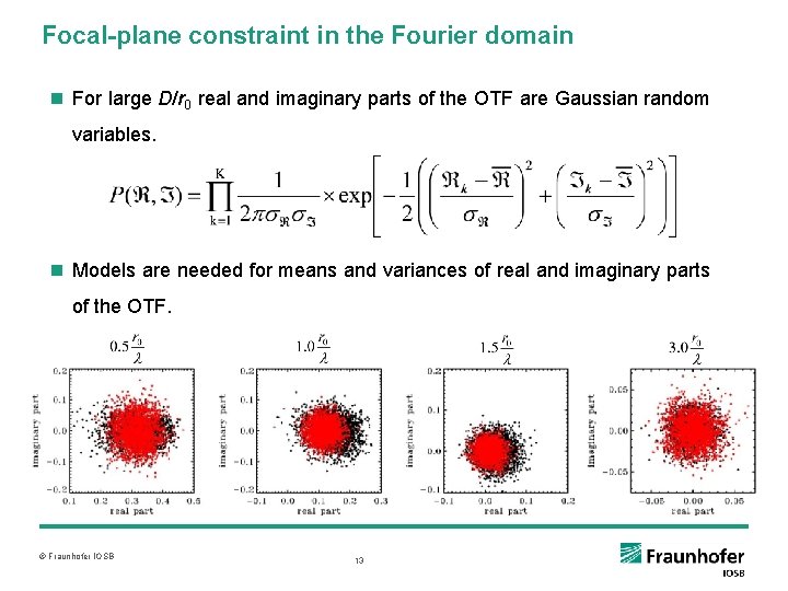 New physical constraints for multiframe blind deconvolution Roberto
