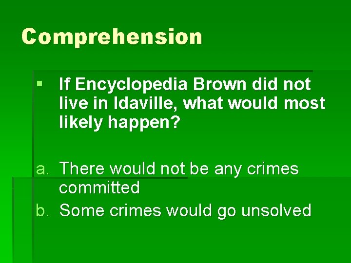 Encyclopedia Brown And the Case of the Slippery