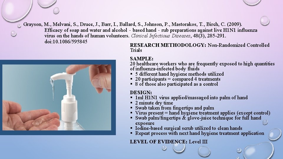 SOAP WATER VS HAND SANITIZER BY JESSIE ERDMANN