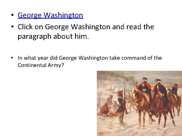 Valley Forge Scavenger Hunt 4 th Grade By