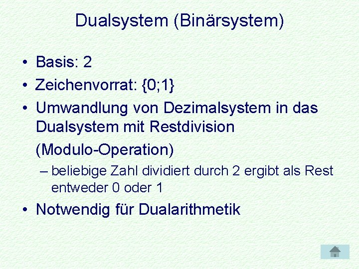Vortrag Gerhard Fobe Index Zahlensysteme Dualsystem Oktalsystem Dezimalsystem