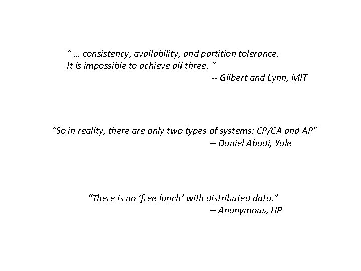 Speculative Execution In Distributed File System and External