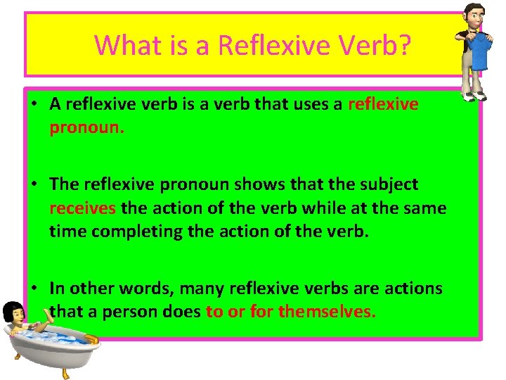 Los Verbos Reflexivos Avancemos 2 Unidad 2 Leccin
