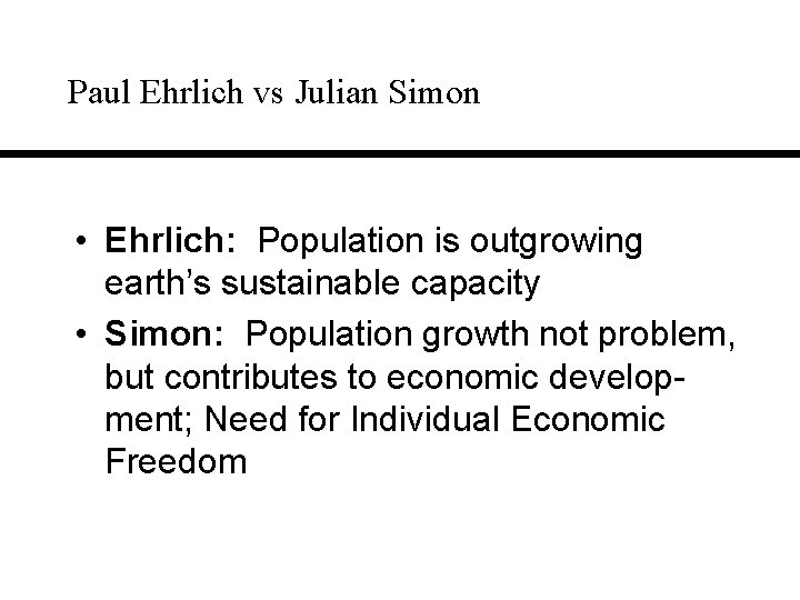 Accelerated World Population Growth First Billion 1804 Second