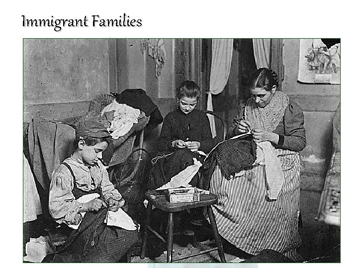 Immigration Urbanization 1877 1900 Created by Mr Johnson