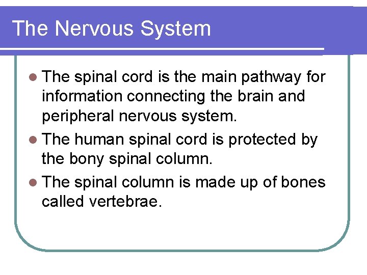 The Human Body Systems By the Fourth Grade