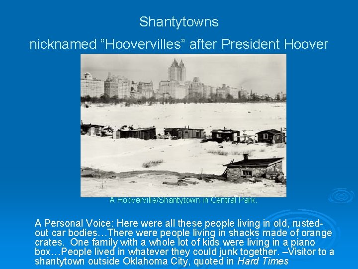 Chapter 14 The Great Depression Begins Section 2