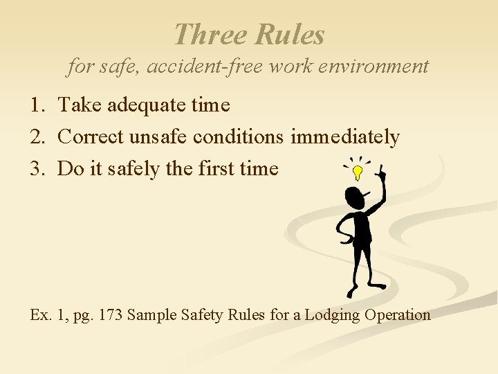 CHAPTER 7 Safety and Security Objectives examining how