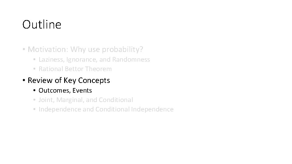 CS 440ECE 448 Lecture 10 Probability Slides by