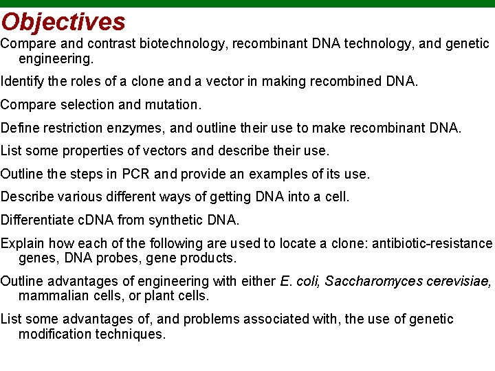 Chapter 9 Biotechnology and Recombinant DNA QA Interferons