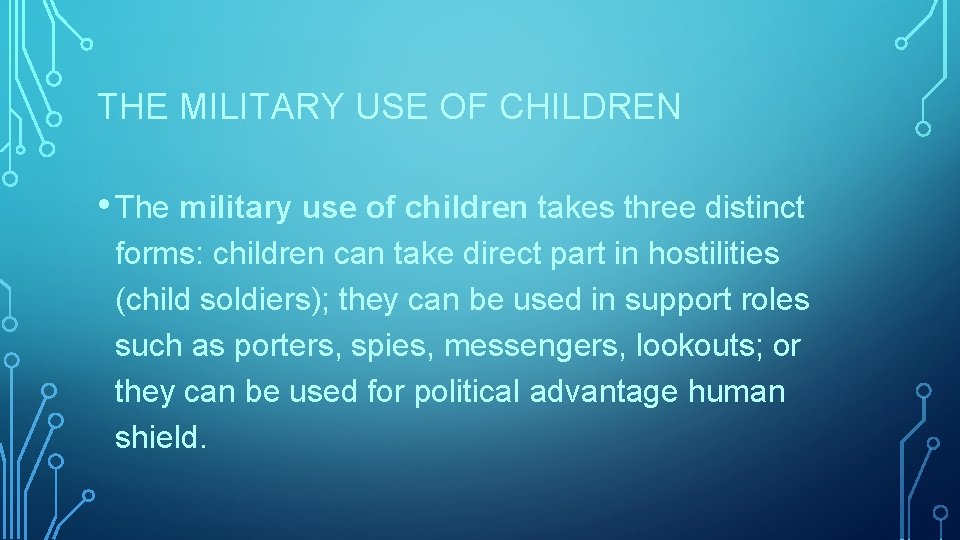 CHILD LABOR BY DARIA CHILD WORKERS Children that