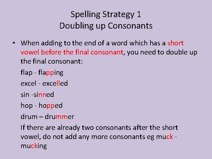 CrossCurricular Literacy at John Cabot Academy Spelling Strategies