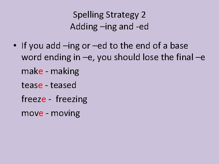 CrossCurricular Literacy at John Cabot Academy Spelling Strategies