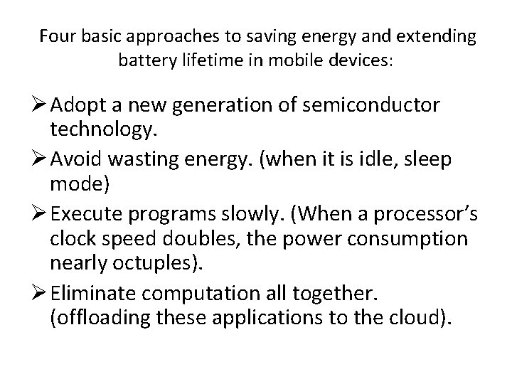 CLOUD COMPUTING FOR MOBILE USERS CAN OFFLOADING COMPUTATION