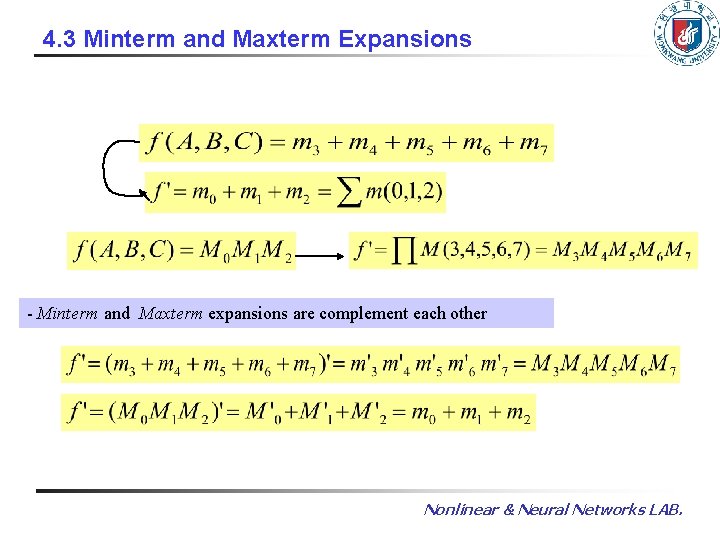 Nonlinear Neural Networks LAB CHAPTER 4 Applications of