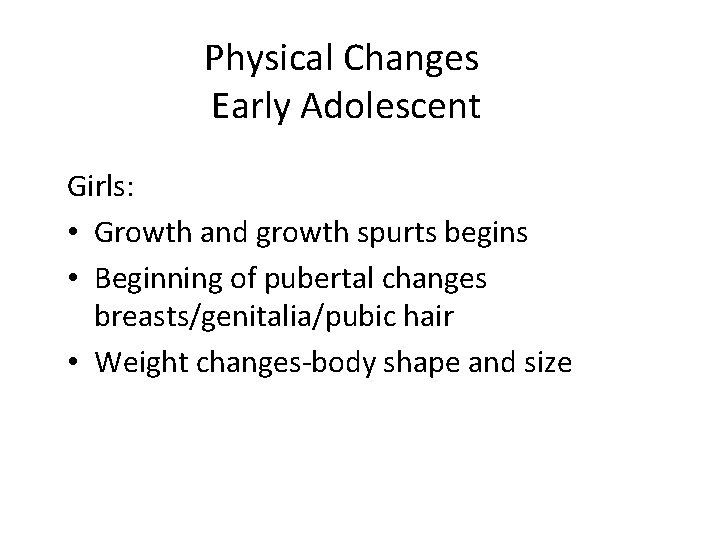 An Overview of Puberty Betsy Pfeffer MD Assistant
